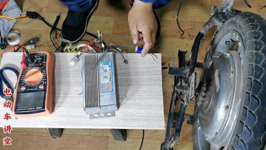 电动车电机出反转,或有时正转有时反转,原因及两个处理办法!