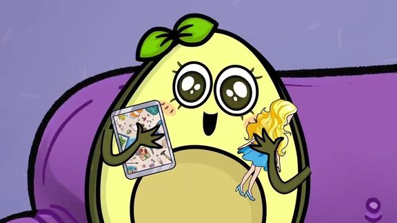 牛油果动画:牛油果的芭比娃娃