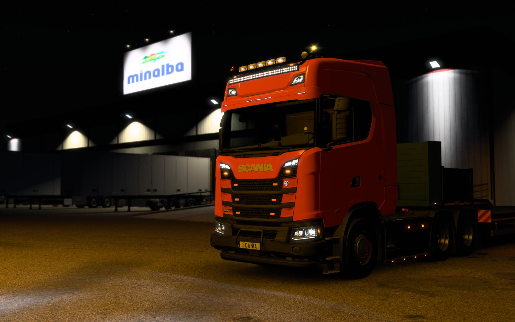 《欧洲卡车模拟2》新的免费画质包测试