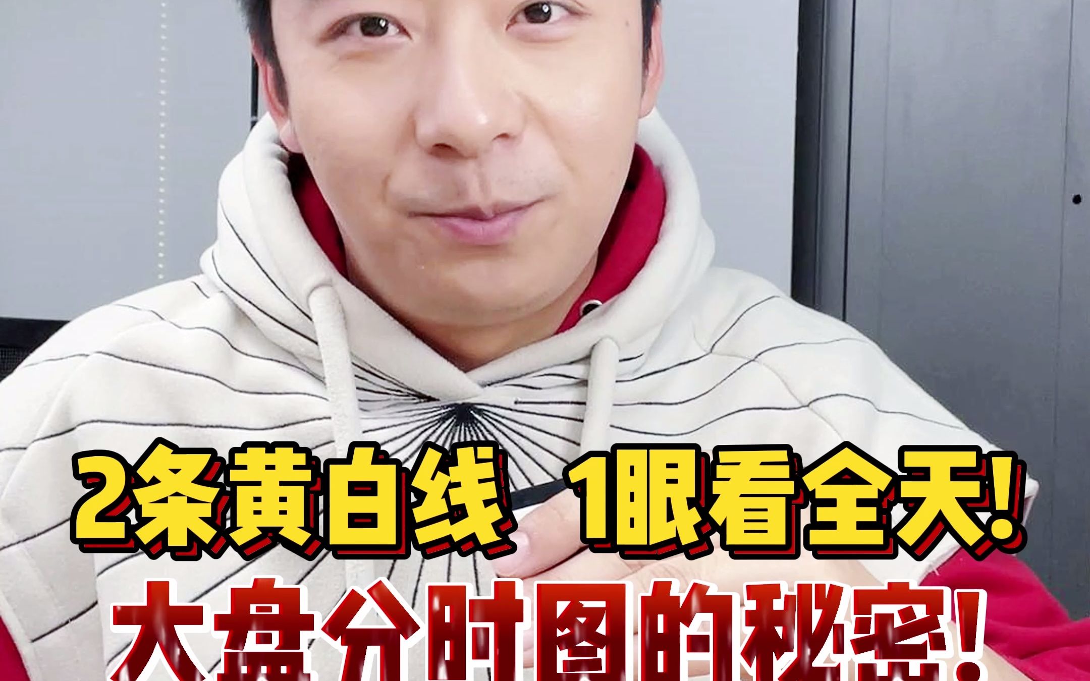 2条黄白线 1眼看全天!大盘分时图的秘密