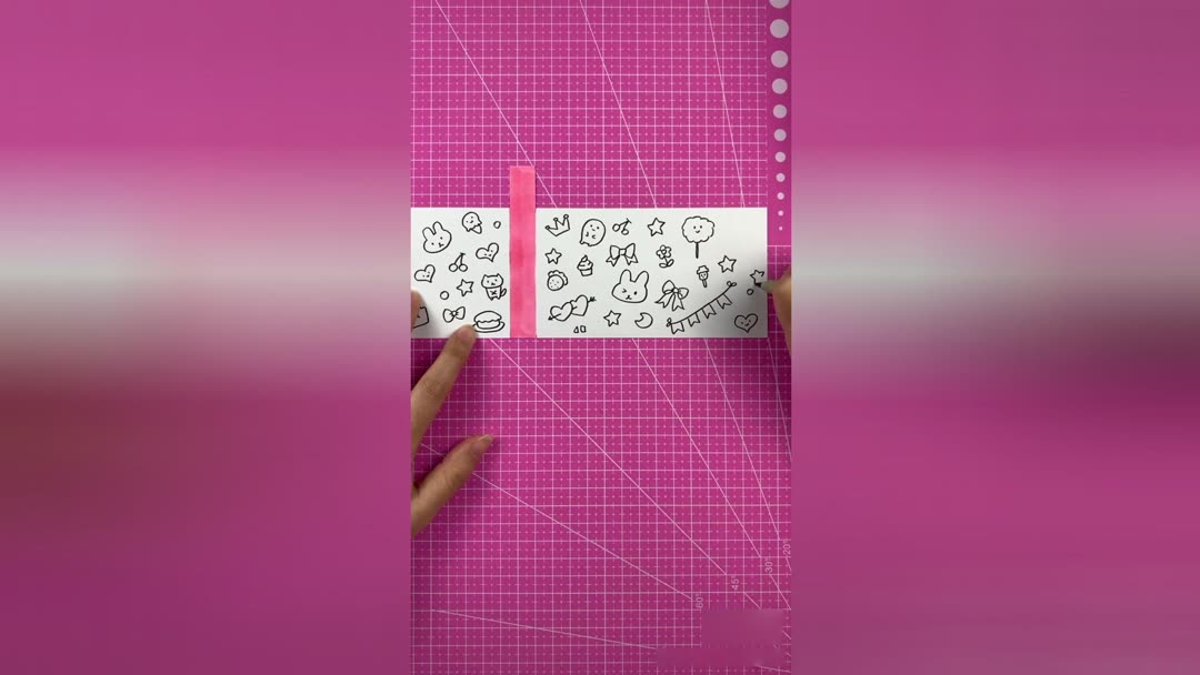 这是一个盲盒的教程,很简单就可以做成的,你们可以试着去做一。