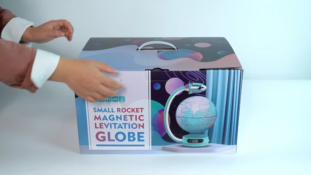 22年新款带蓝牙音响悬浮地球仪