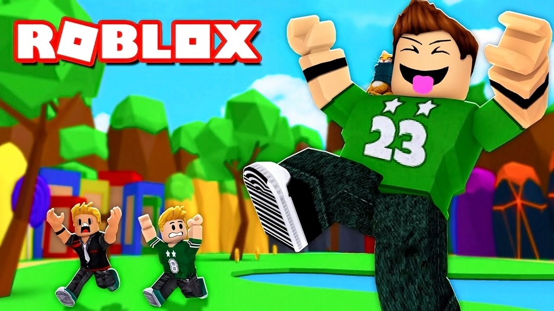 Roblox破碎模拟器 用垃圾桶在你头上暴扣!小飞象解说