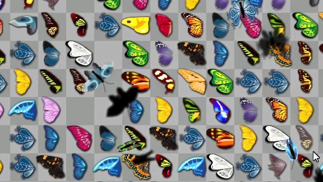 【鱼小鱼】蝴蝶连连看:好看又好玩,蝴蝶真的飞起来了游戏