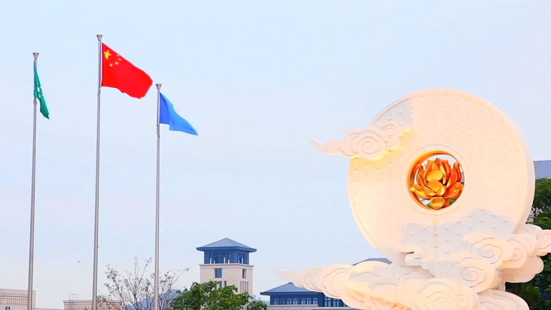 首次!澳门大学举行国旗仪仗队队列展示活动迎回归