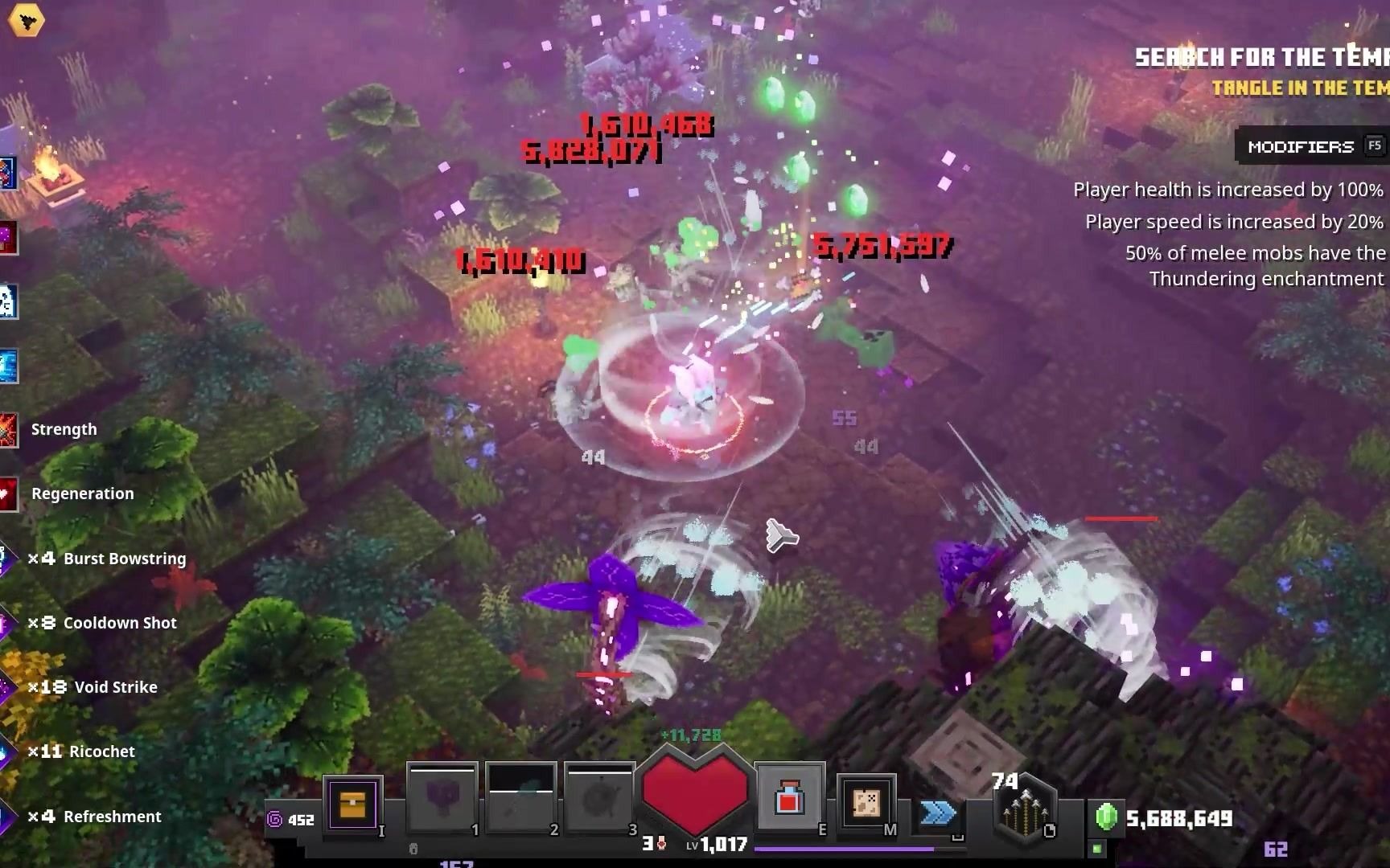 【Legend】我的世界地下城--近战容错率更高了?来实战试一试