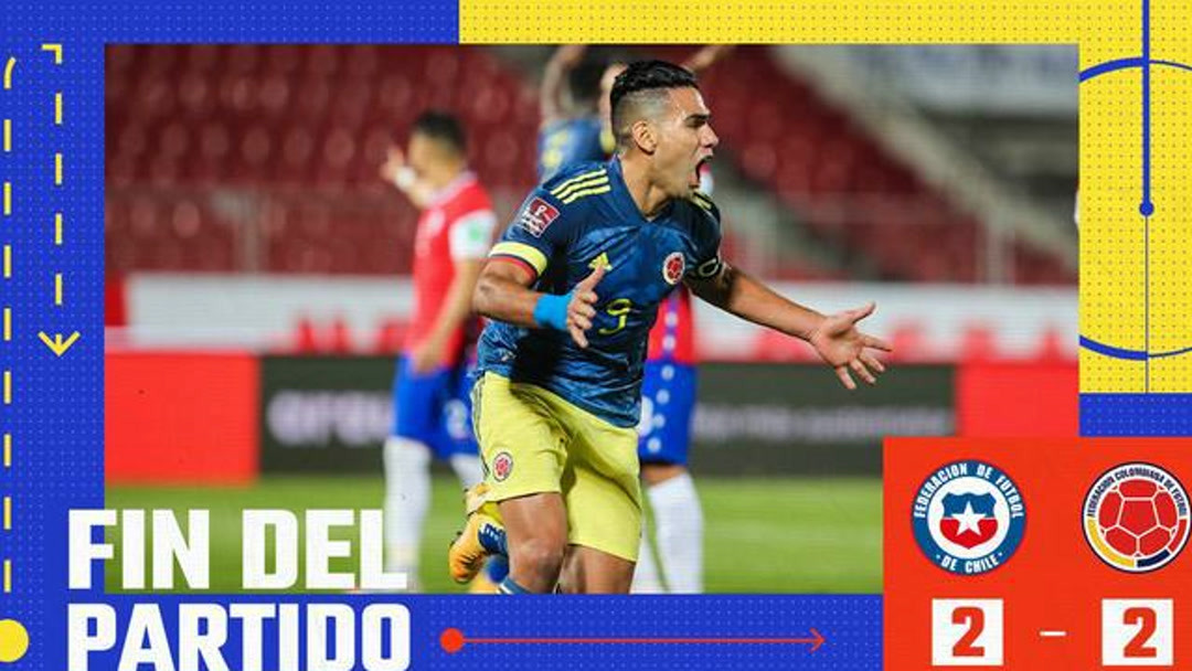 「河豚直播」南美世预赛直播回放:智利2-2哥伦比亚全场比赛集锦