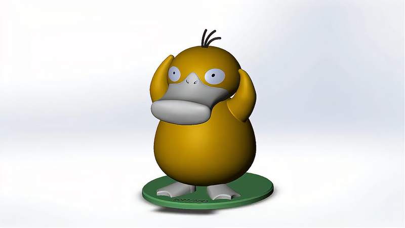 【可达鸭】SolidWorks模型