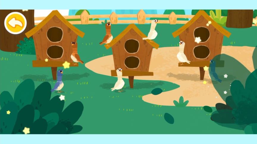 小朋友, 我们一起来看看鸽子是怎么送信的吧 !