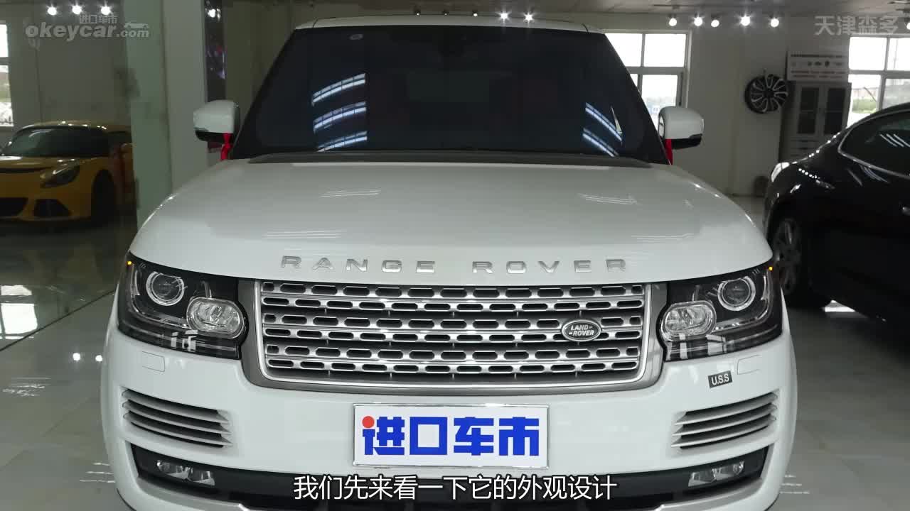 17款路虎欧规汽油创世版 22寸刀锋轮 全景滑动天窗 高端配置 豪华座驾