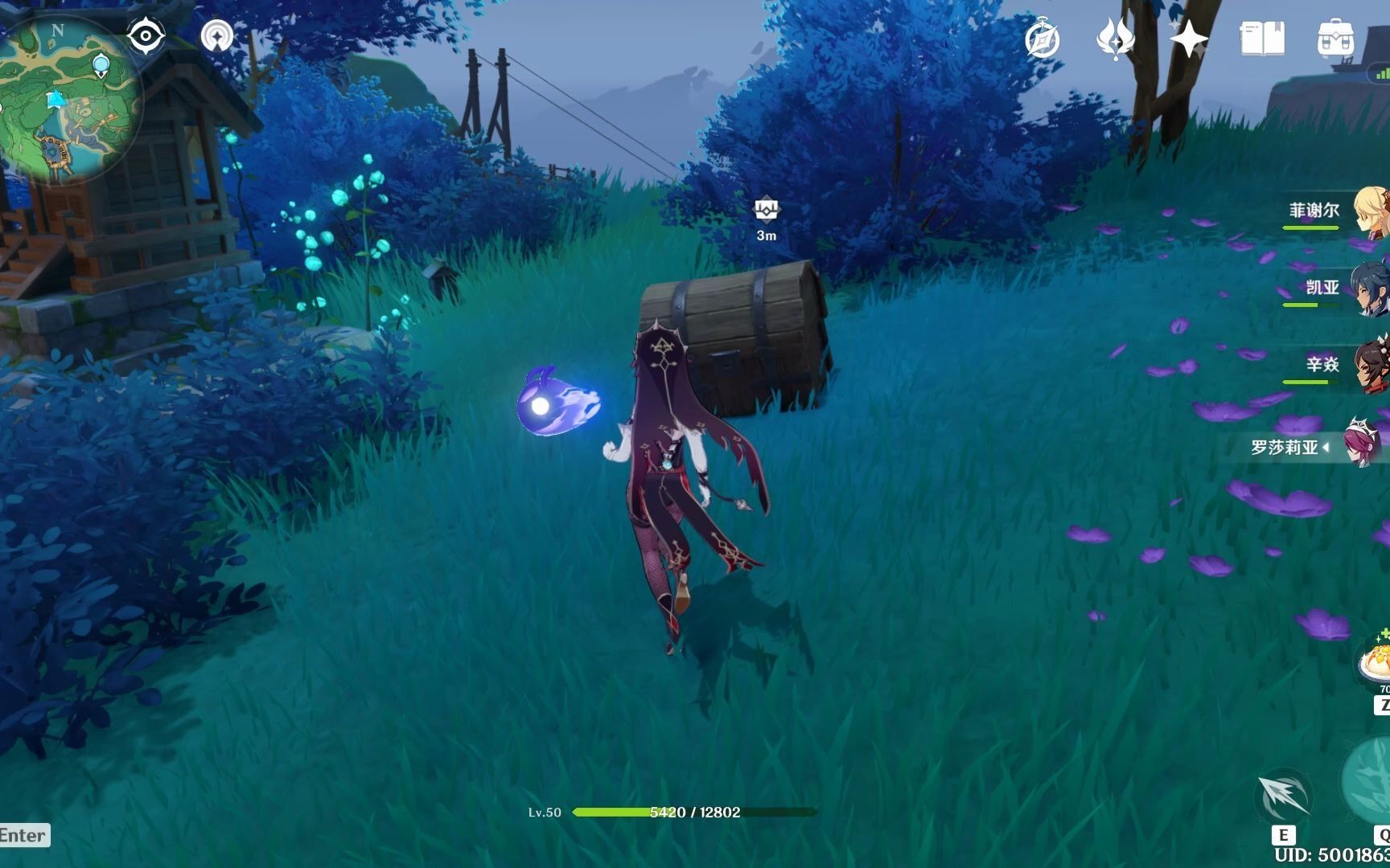 稻妻40000摩拉宝箱