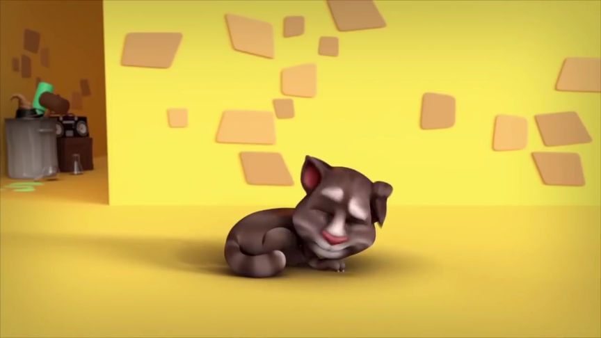 益智早教动画,汤姆猫被转圈圈弄得好晕!