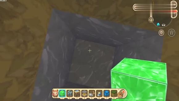 迷你世界如何让方块变成一半的形状还不被破坏