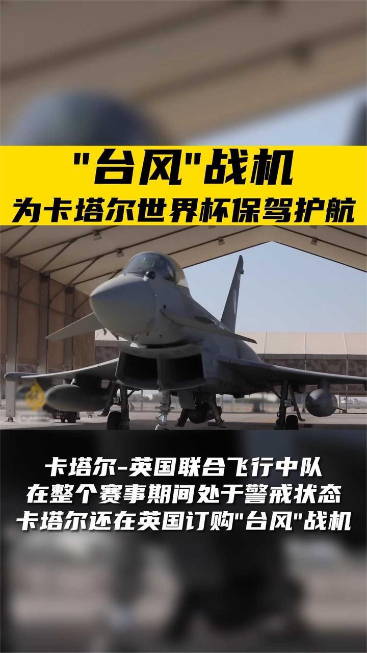 保证场馆安全!"台风"战机为卡塔尔世界杯保驾护航!