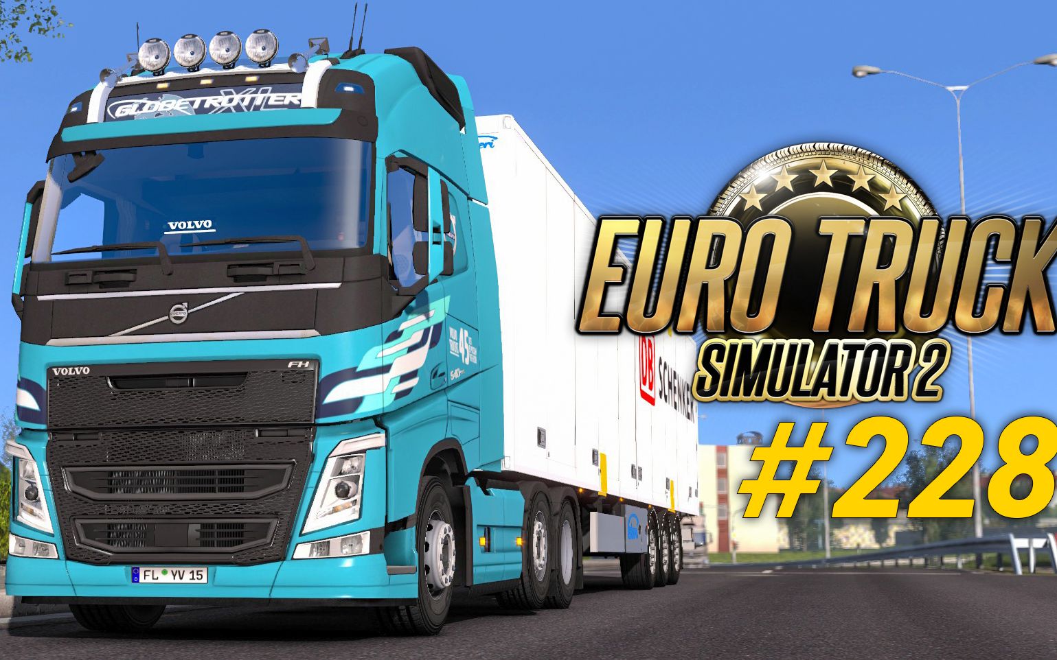 欧洲卡车模拟2 #228:双离合沃尔沃FH540 体验换挡的乐趣 | Euro Truck ...