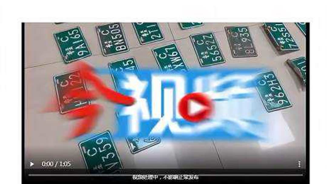 超多!近600张电动车假牌被查