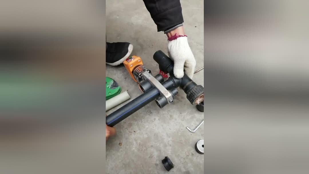 熔PE管长度不够没有直接可这样接