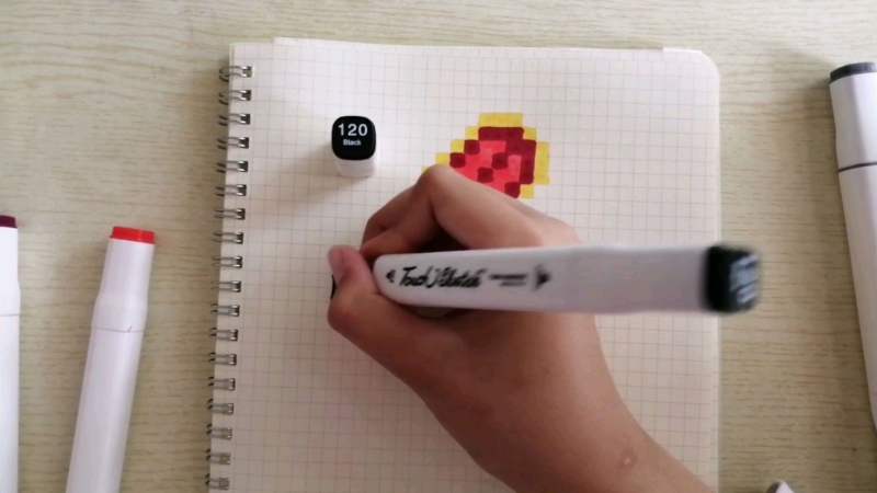 我的世界像素画教程