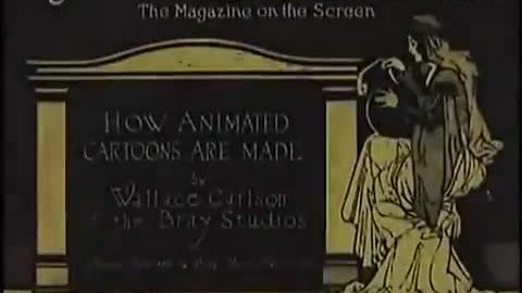 早期的卡通动画如何制作的你了解吗?