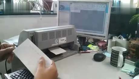 Epson -LQ630连续打印操作演示