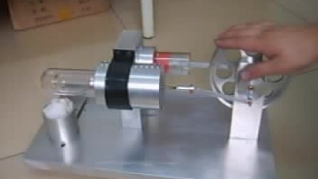 自制斯特林发动机模型—大比例