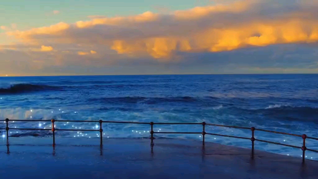 微信8.0状态视频背景动态封面之【星耀大海】