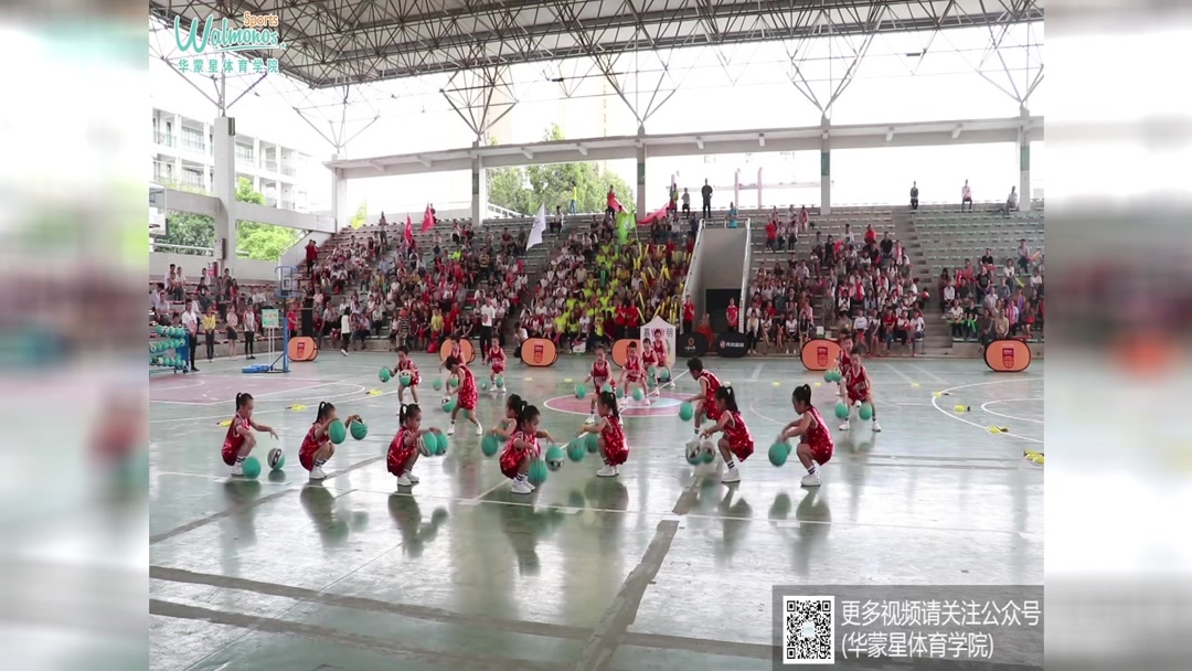 2018幼儿篮球表演操（嘉明幼儿园）篮球培训