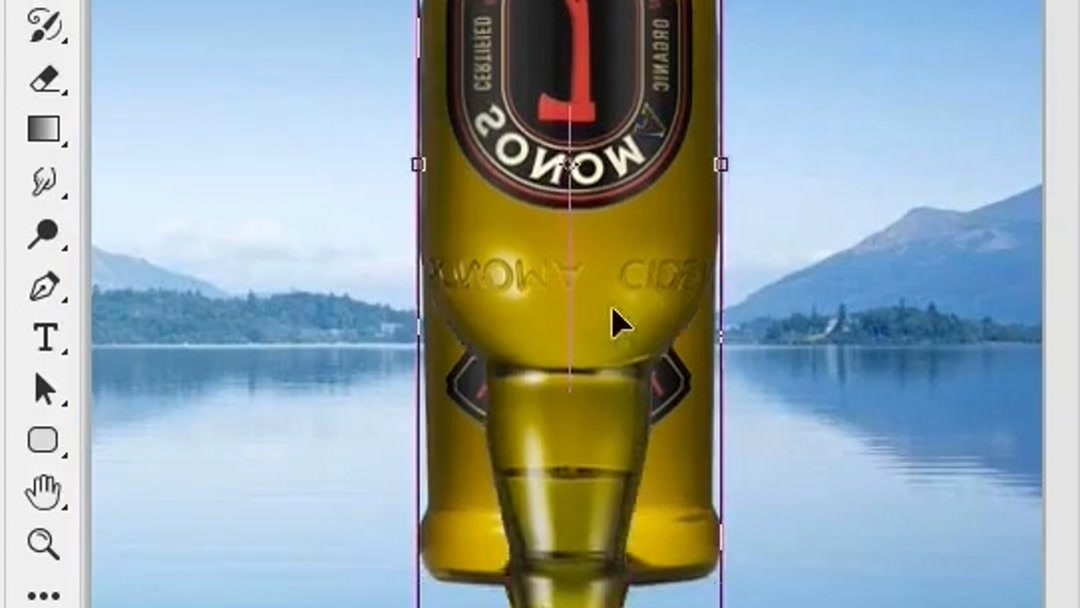 教大家做一个不为人知的倒影效果~