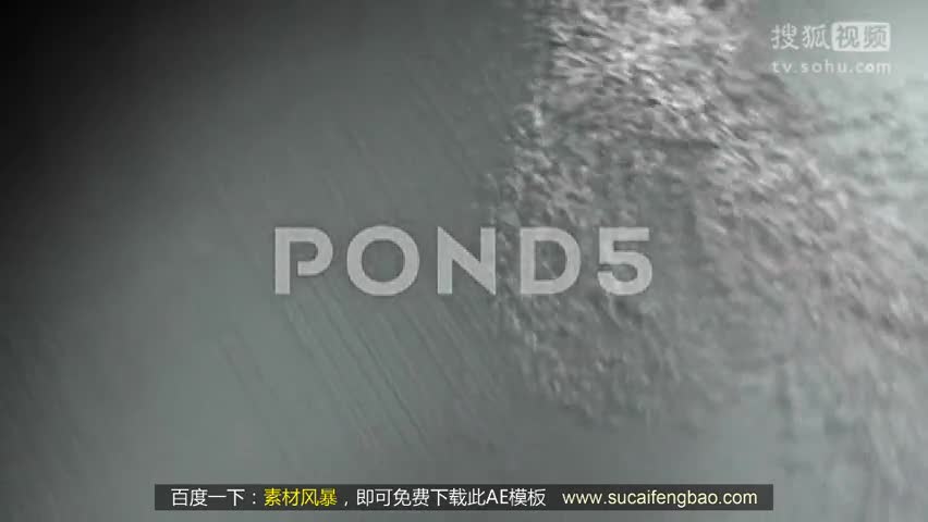 大气的金属粒子汇聚文字标题标志LOGO演绎AE模板Brushed Logo ...