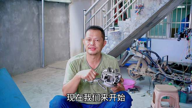 这才是摩托车气门卡簧快速拆装方法,不需要专用工具