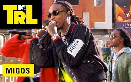 【欧美嘻哈现场】Migos做客TRL,现场演唱新歌《Too Hotty》