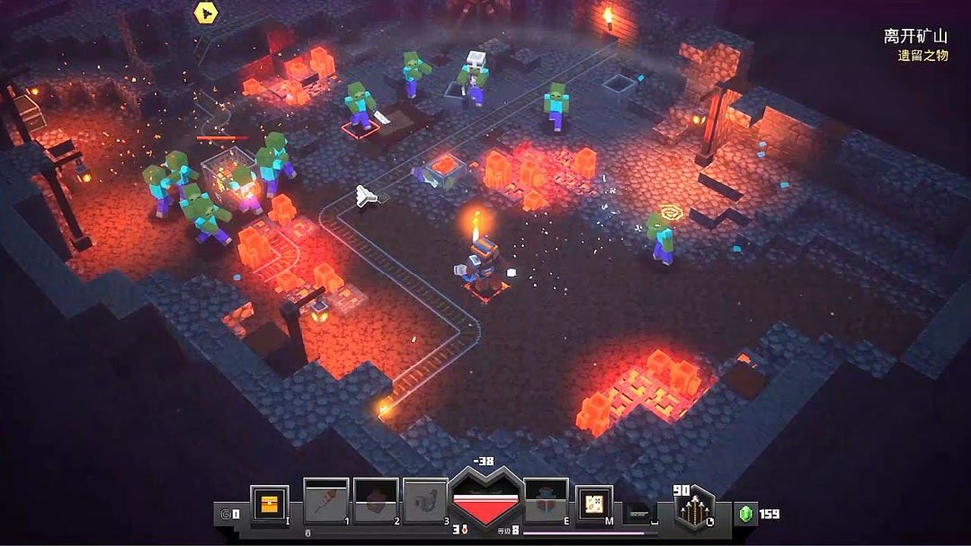 我的世界地下城攻略:深入地下矿洞,大战红石傀儡,阻止奇厄教主