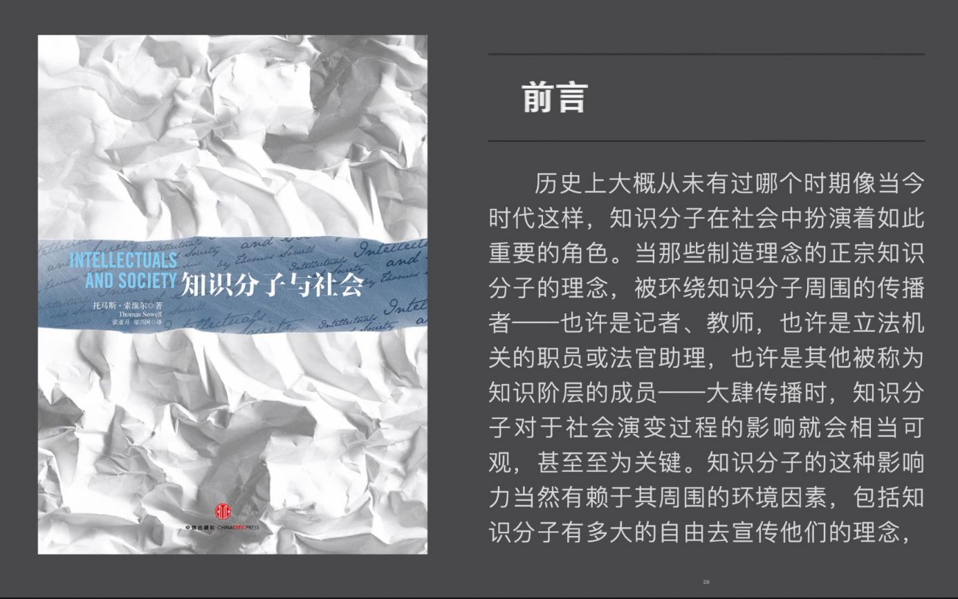 《知识分子与社会》解释了为什么会有这么多砖家、叫兽 1/2