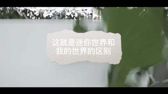 迷你世界和我的世界的区别