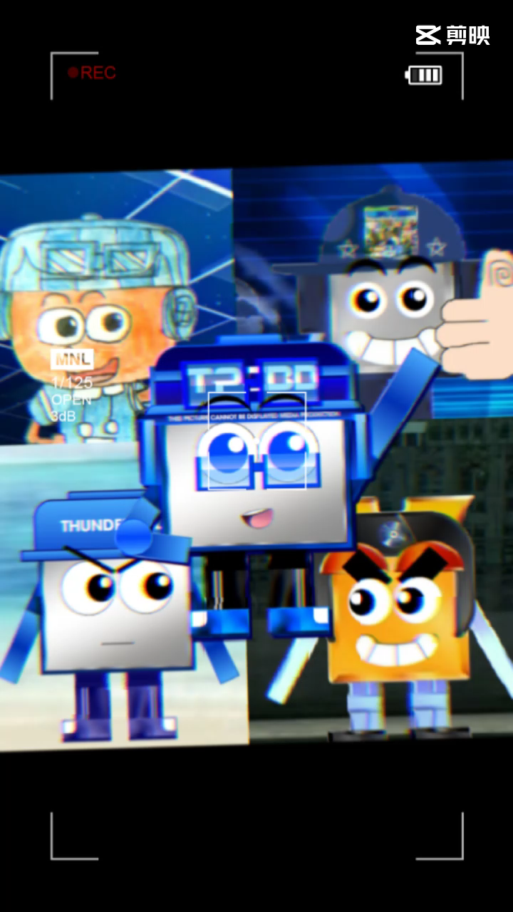 【玩转剪映模板】本人的图片拼接