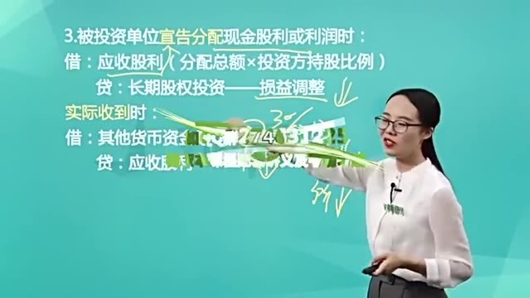 长期股权投资权益法下的持有与处置-对啊网
