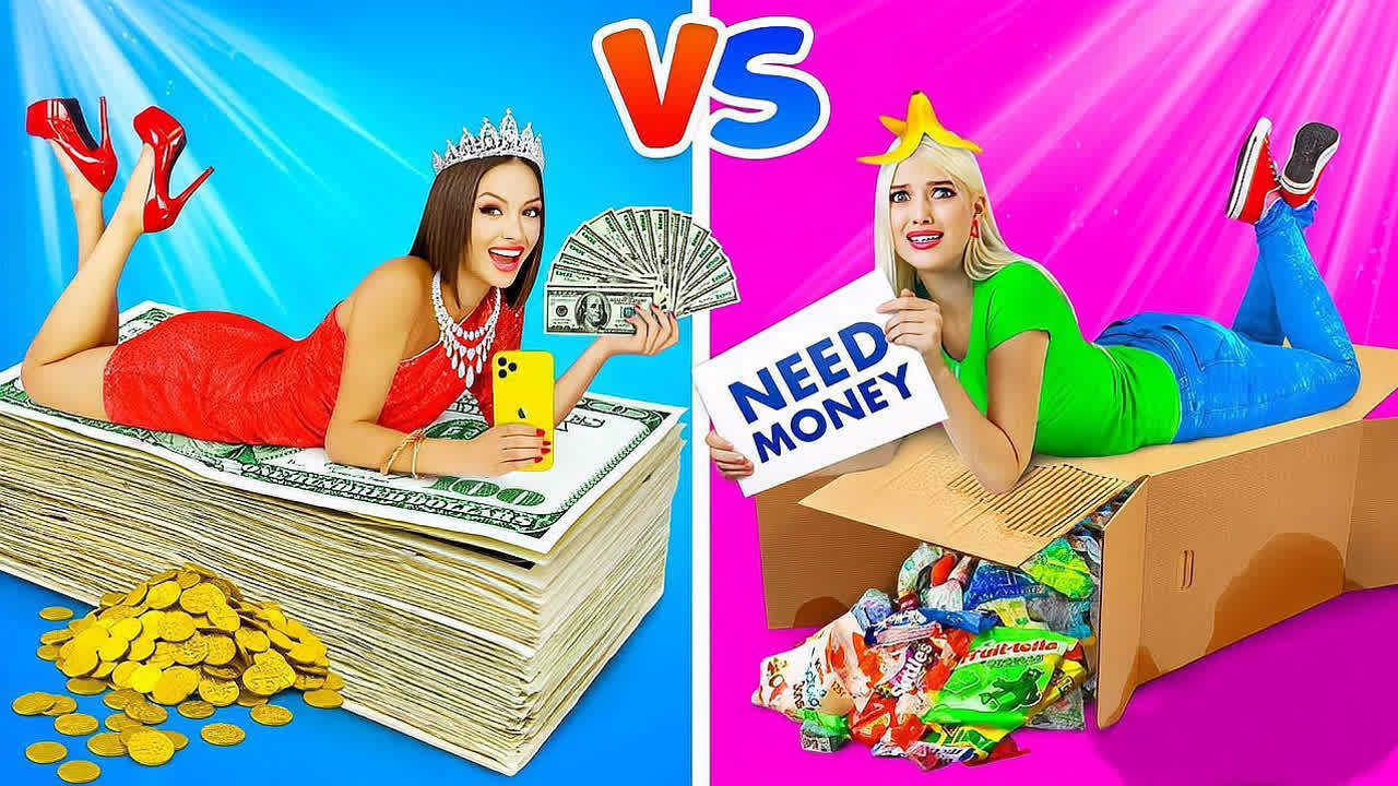 穷学生VS富学生,两者的大学生活是怎样的?没对比就没伤害