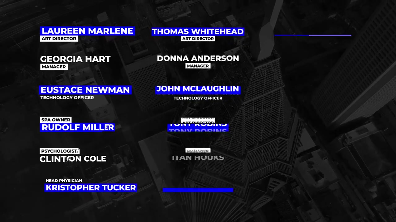 18个独特设计的文字动画AE模板