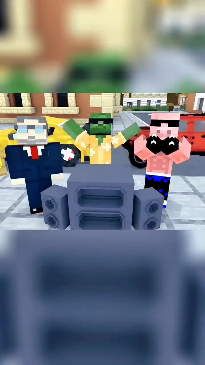 我的世界之搞笑:气球房子,海边旅游