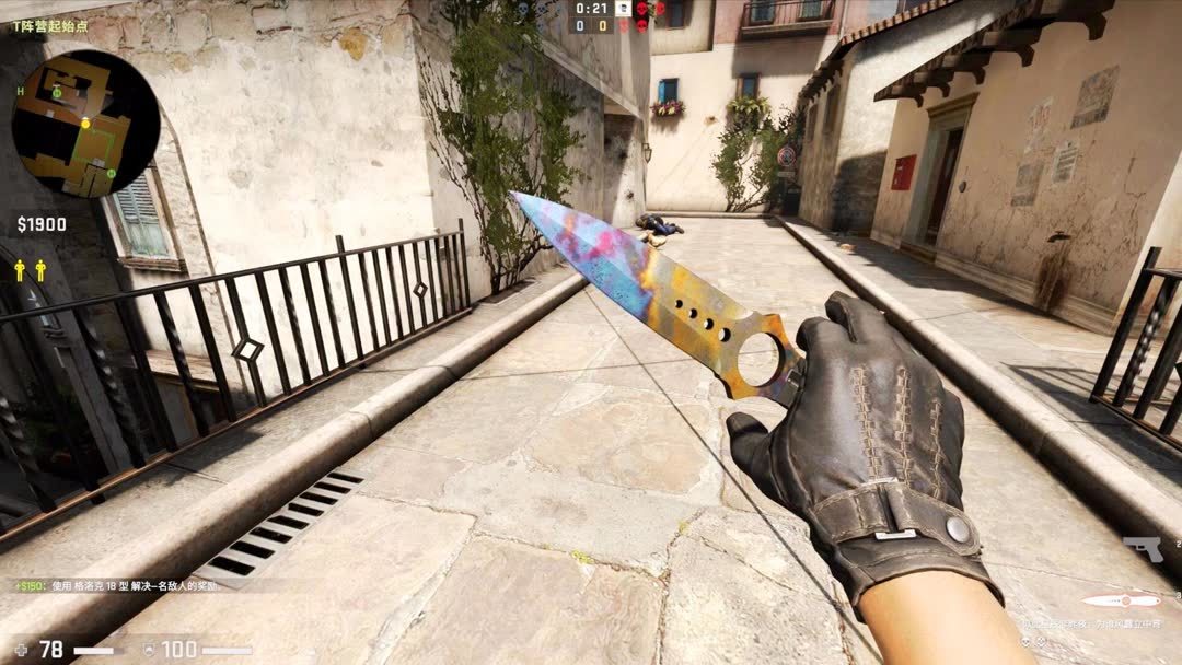 CSGO:完了!换了这刀后突然发现白给的更快了!