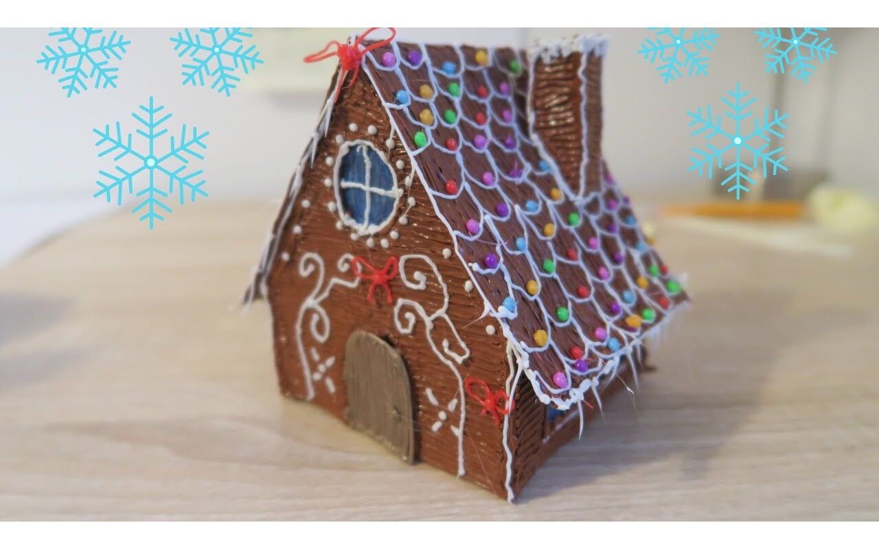 【3D糖果屋】3d打印笔制作 简单易懂