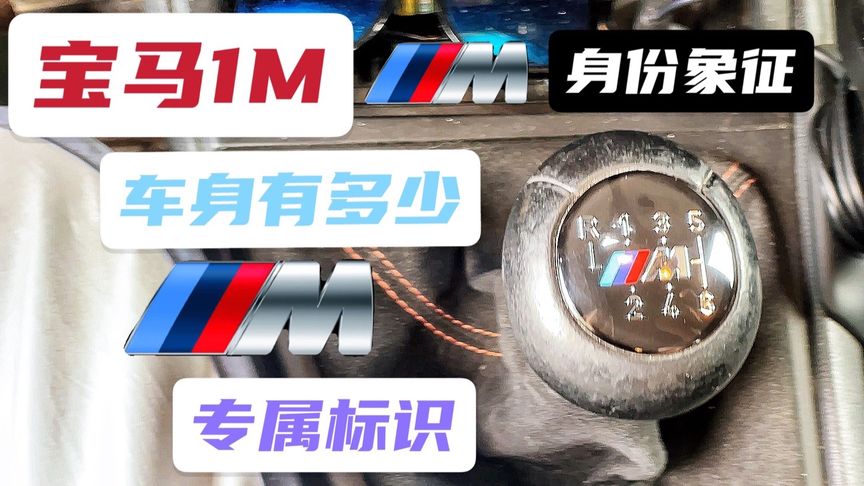 宝马M身份象征-闲来无事来数数宝马1M车身有多少M标识.
