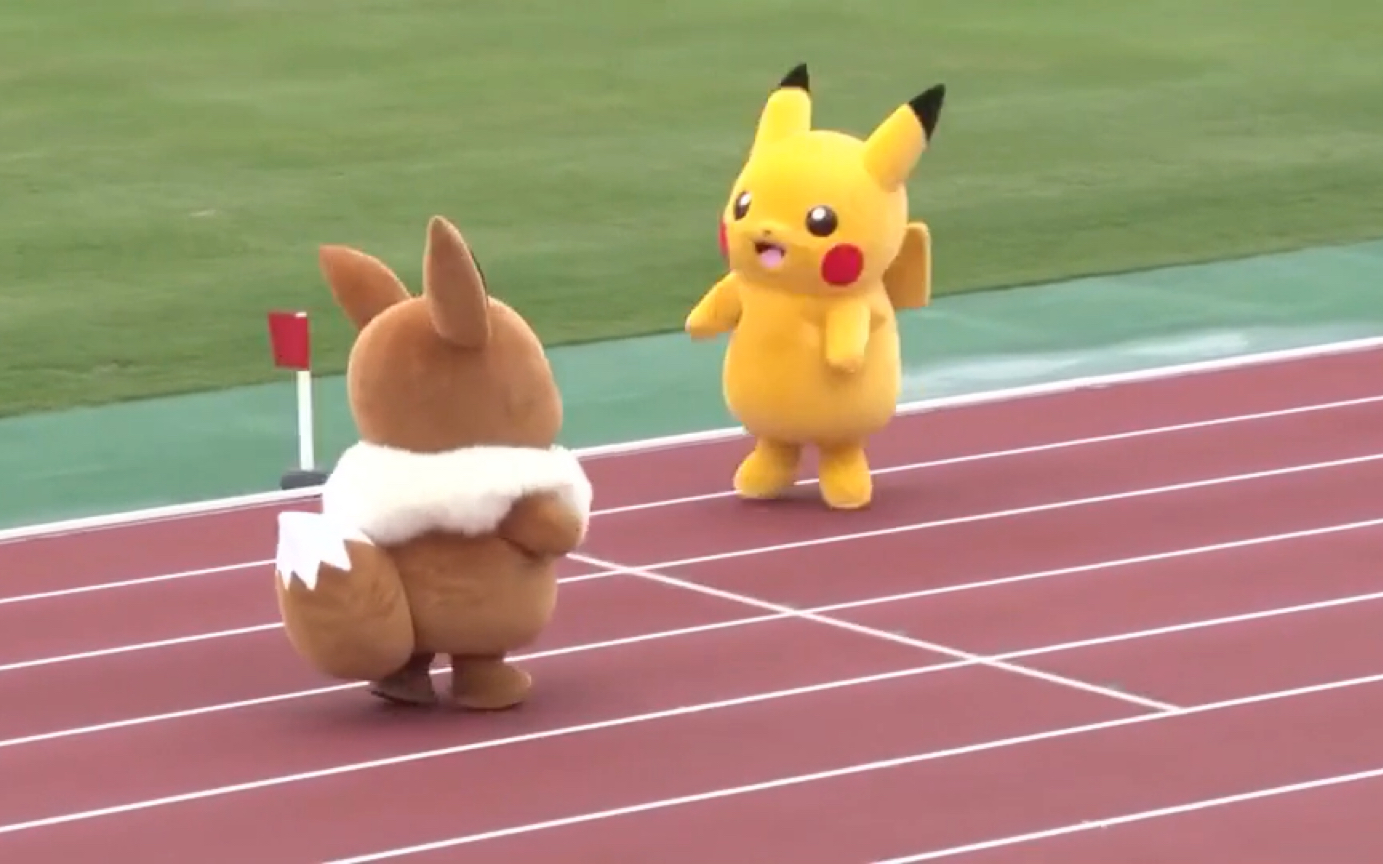 警告!一大波皮卡丘和伊布正在卖萌!