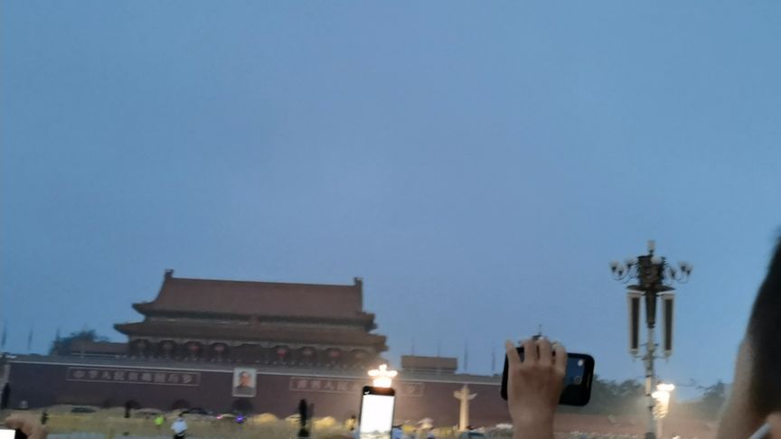 #北京天安门广场#升旗仪式
