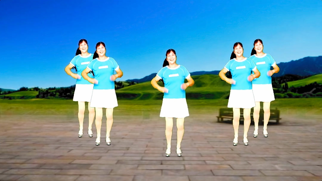 绿色环保广场舞《垃圾要分类》歌曲正能量,舞步欢快时尚