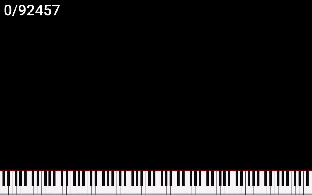 水视频+音符画+计数器测试