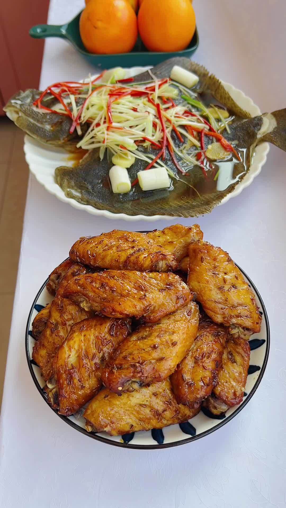 今天用#双热风蒸烤箱 给孩子做了顿不一样的晚餐#凯度带你还原家乡...