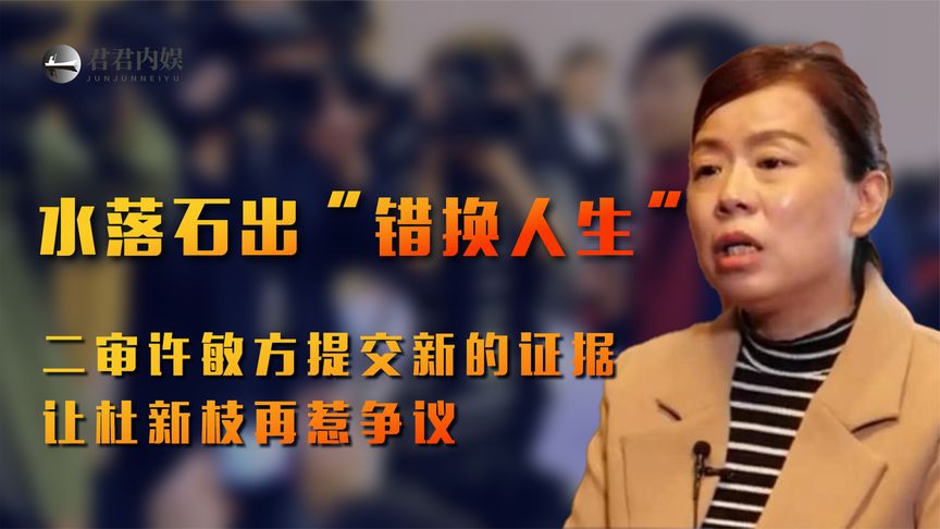 错换人生:二审许敏方提交新的证据,杜新枝再惹争议