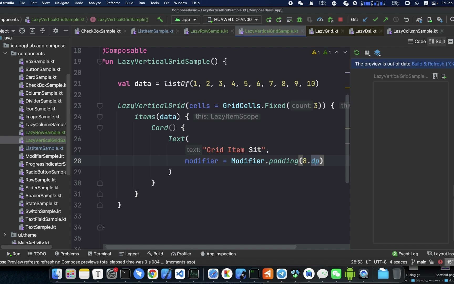 Jetpack Compose 之LazyVerticalGrid 用法