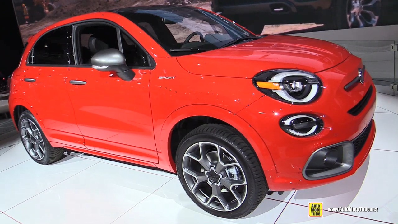采用特殊外观设计,2020款菲亚特500X Sport标配四轮驱动系统!